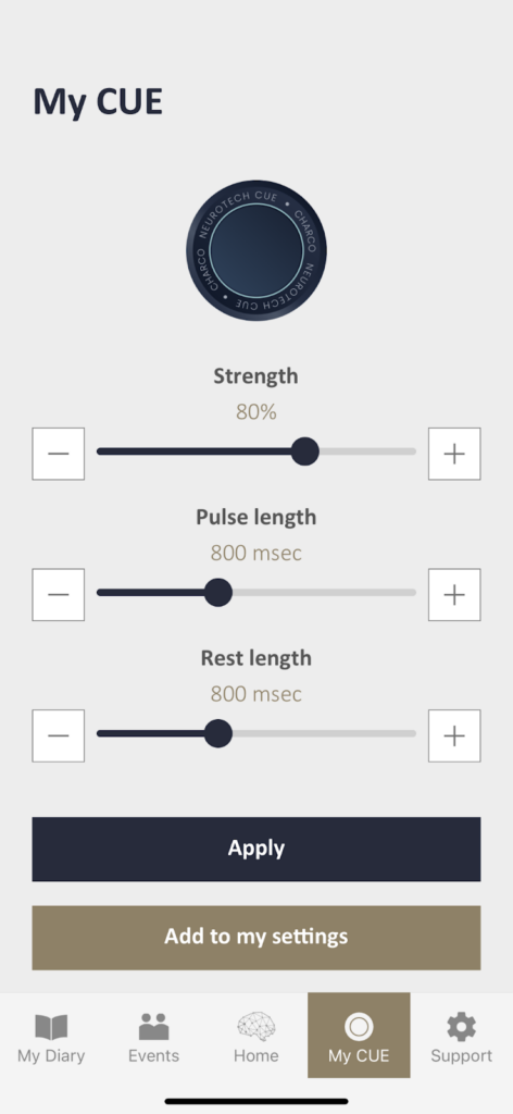 Using the CUE App v2.0 - Charco Neurotech